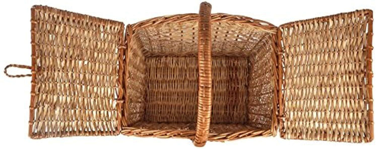 Bamboo Laundry Storage Basket 35x35cm | Eco-Friendly Handcrafted | IRA ...